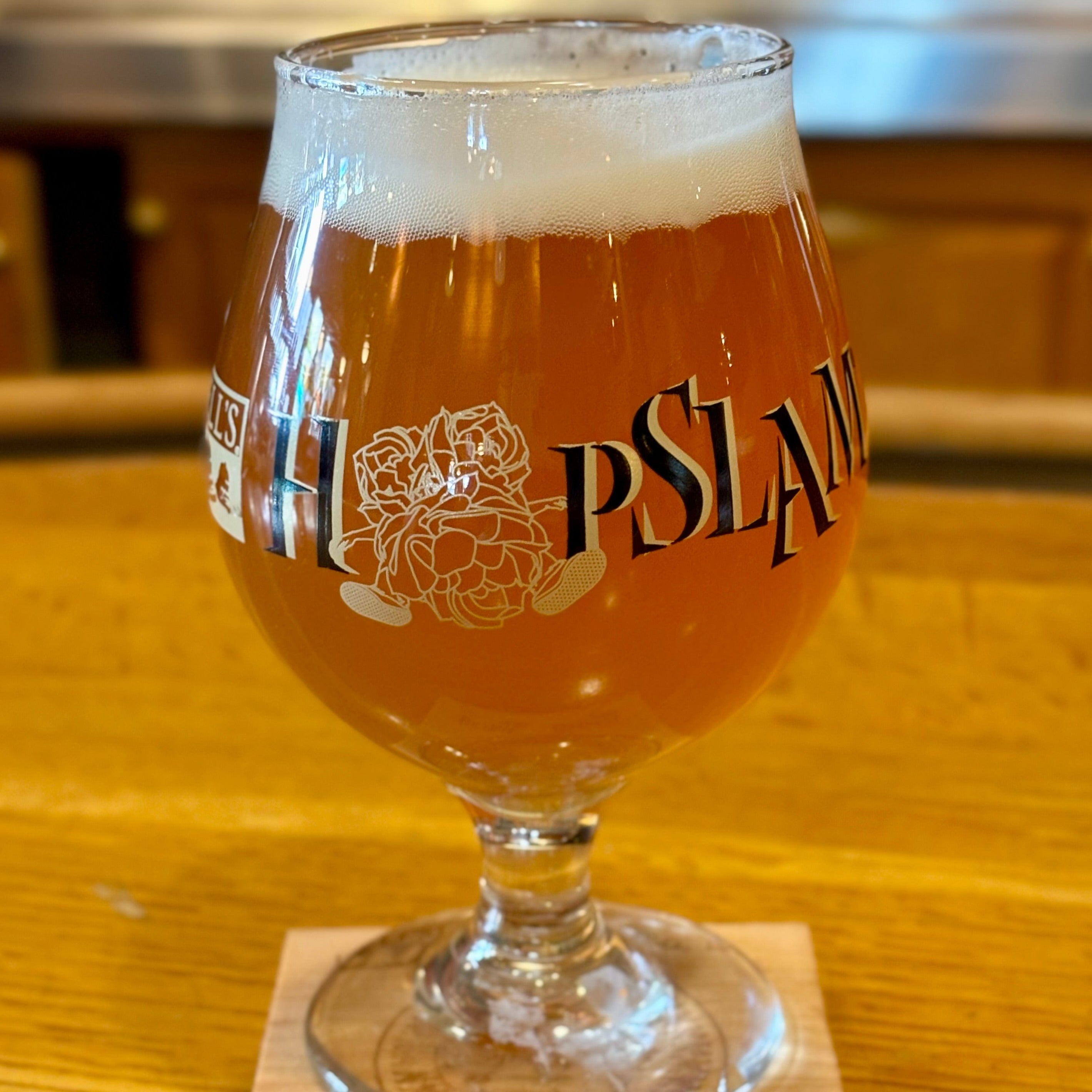 Hopslam Ale 16oz Snifter Glass – Bell's General Store Online