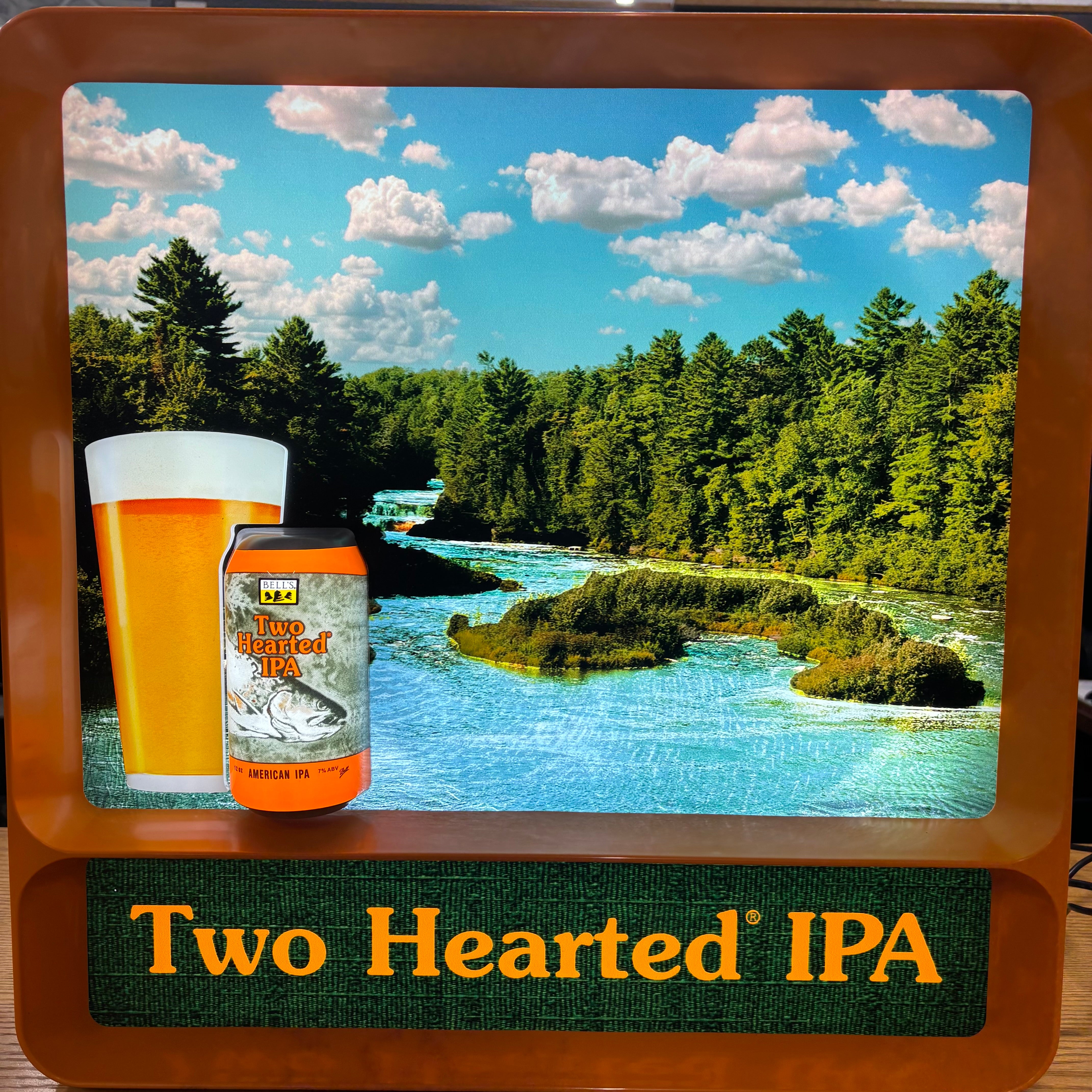 Two Hearted IPA Retro Lit Sign w/ Movement Effect – Bell's General ...